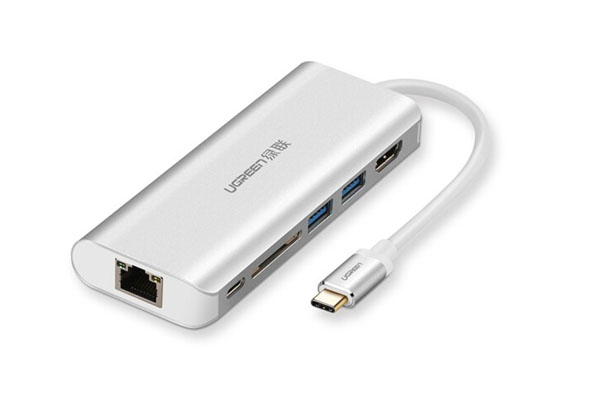 USB Type-C đa chức năng Ugreen 40873 chính hãng